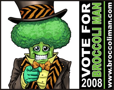 Broccoli Man!